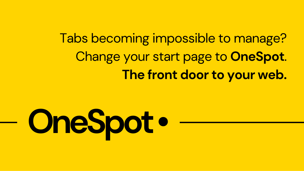 OneSpot :: The front door to your web.